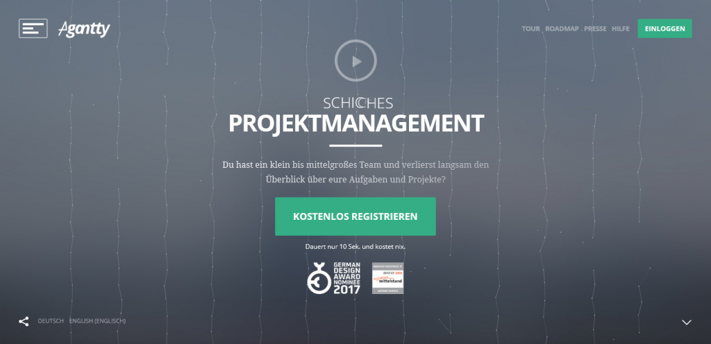 Screenshot von Agantty - Munich Communication Lab