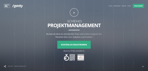 Screenshot von Agantty - Munich Communication Lab